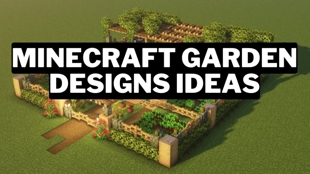 25+ Best Minecraft Garden designs Ideas (2024)