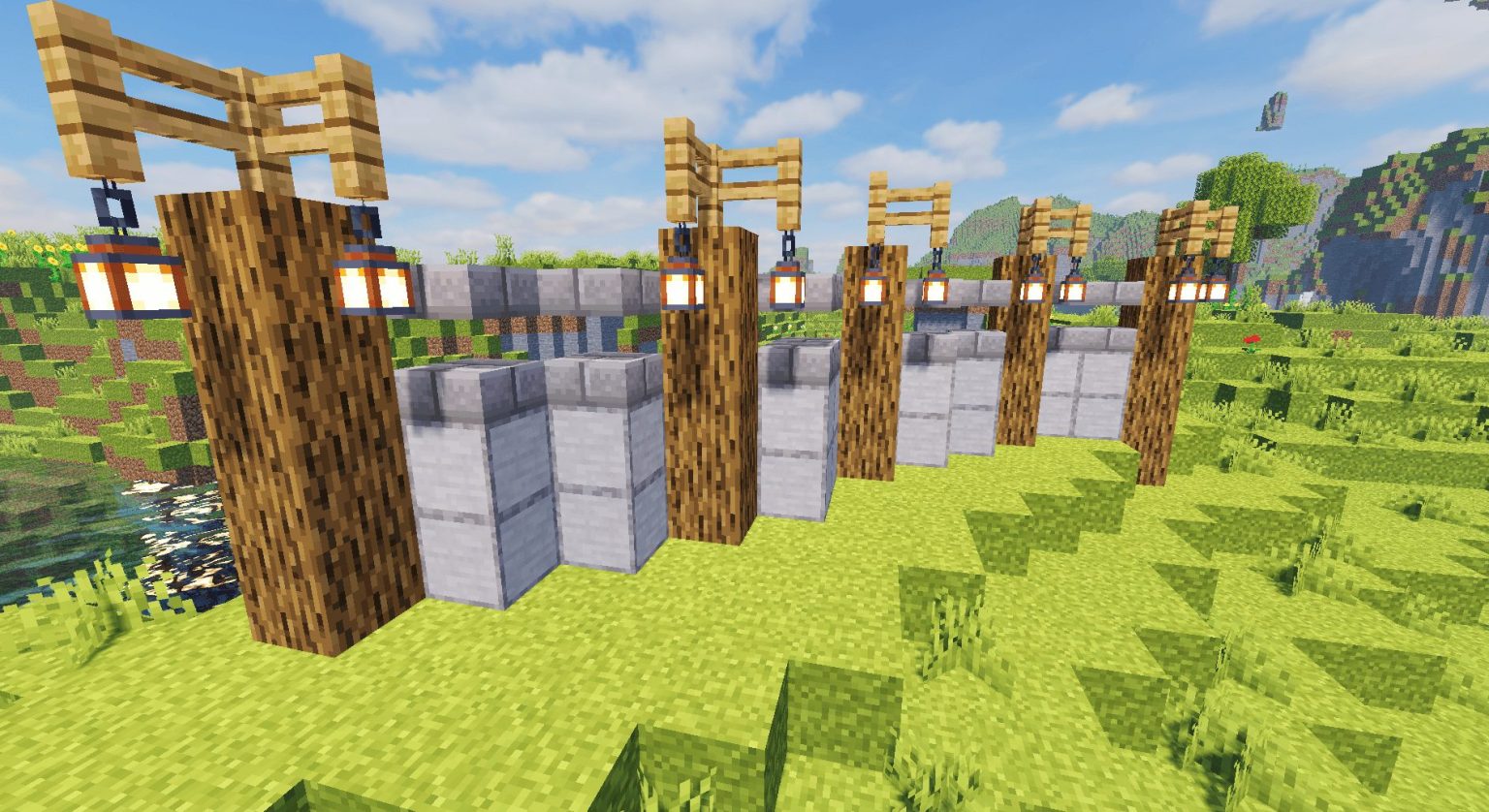 25 Best Minecraft Wall designs Ideas (2024)